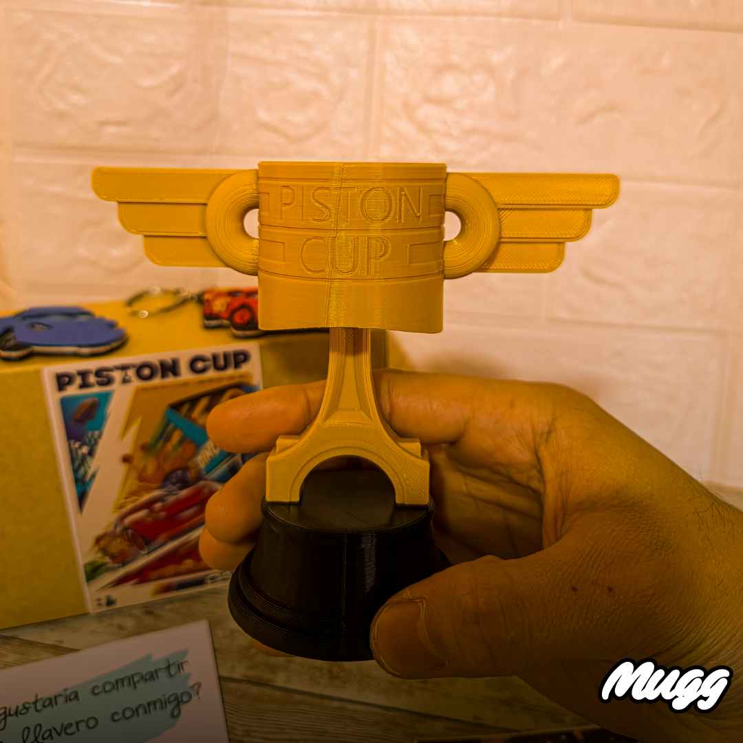 Trofeo Copa Pistón! Pelicula CARS - Rayo Mcqueen y Sally! – Mugg.cl